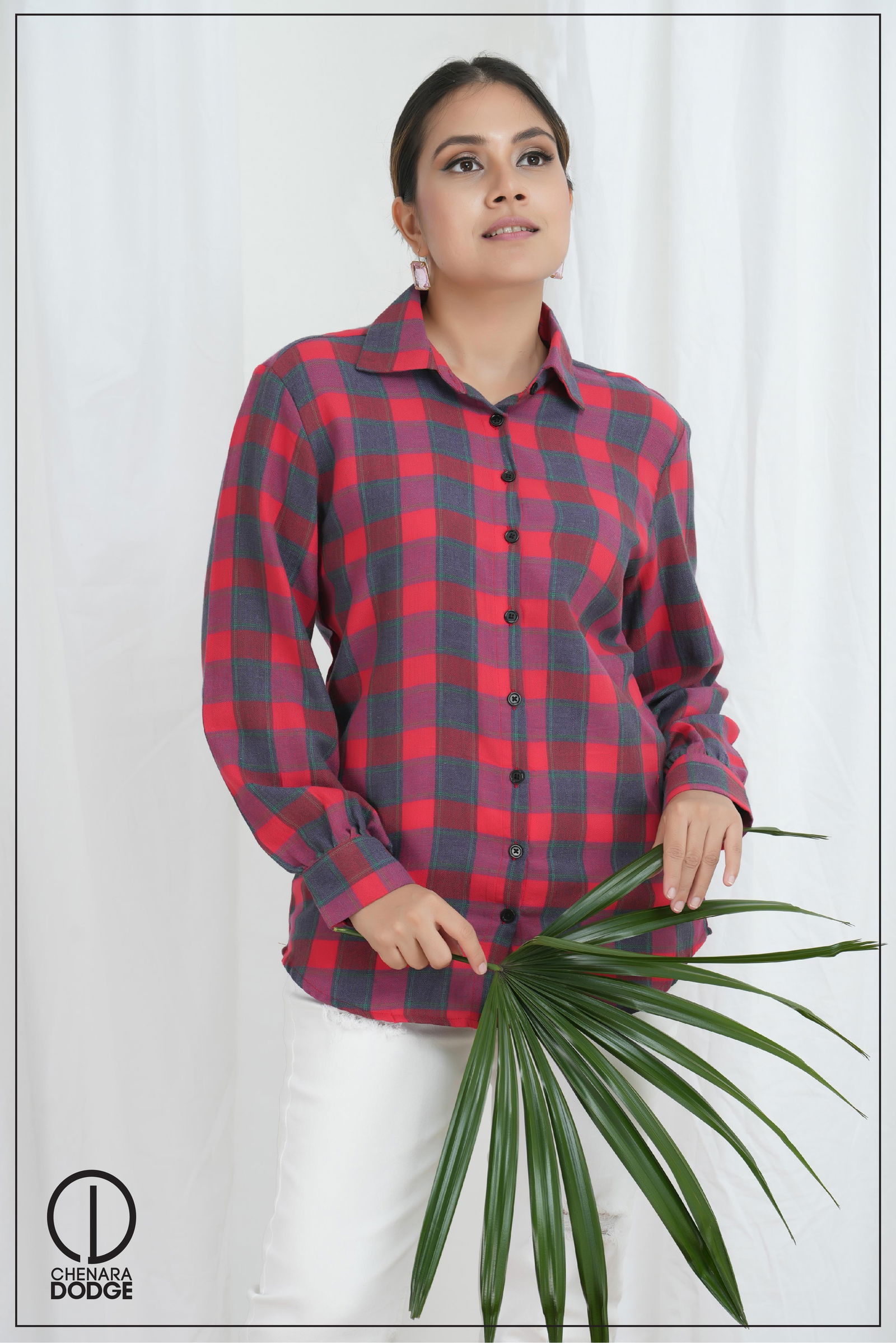 EMMA CHECK SHIRT-